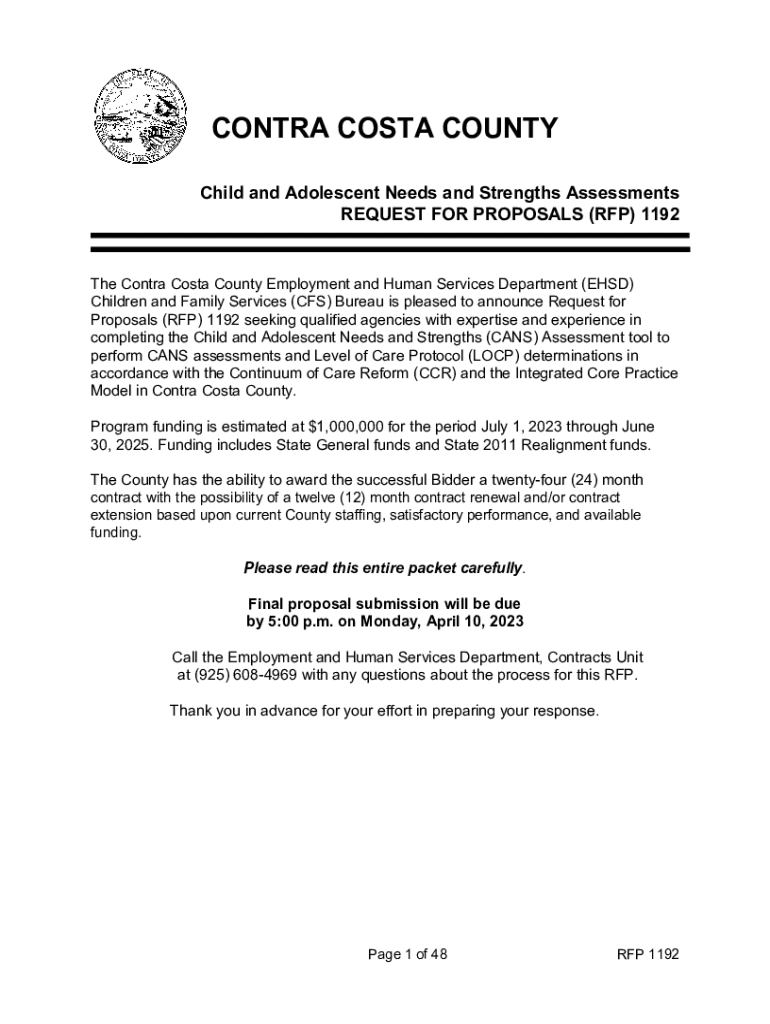 Fillable Online 9.1-Form-1-RFP-1192-Proposal-Cover-Statement. ... Fax ...