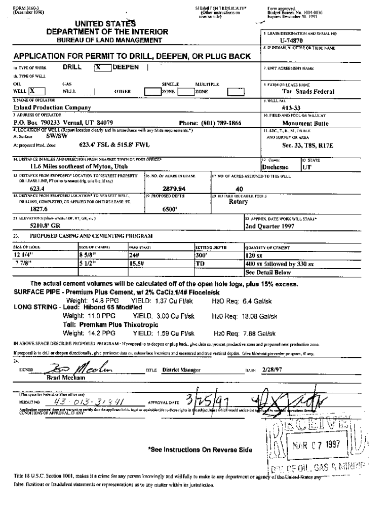 Fillable Online Bureau of Land Management (BLM) Process and Issues Fax ...