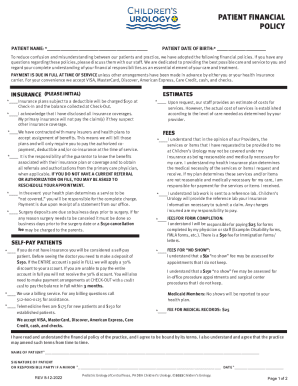 Fillable Online PATIENT CONSENT FORM General Consent for Care and ...