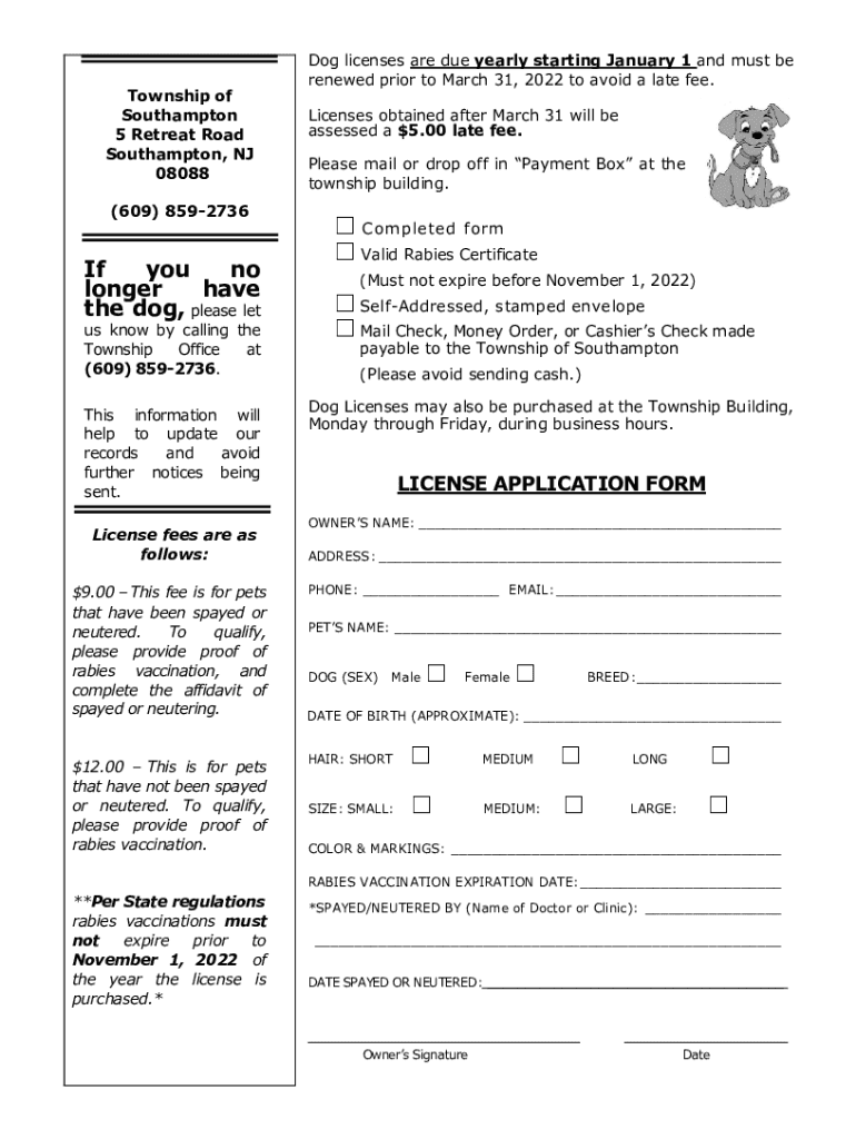 Fillable Online LICENSE APPLICATION FORM Fax Email Print - pdfFiller