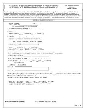Fillable Online DD Form 361, "TRANSPORTATION DISCREPANCY ... Fax Email ...