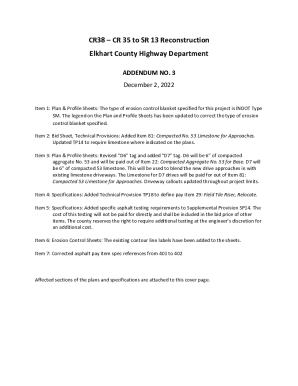 Fillable Online CR 38 from CR 31 to SR 13 Corridor Reconstruction Fax ...