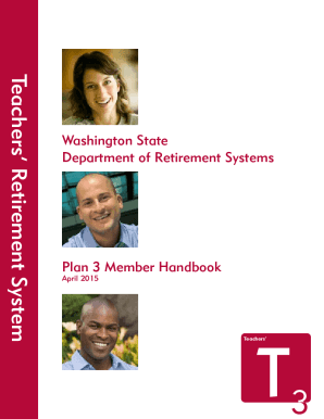 Fillable Online Teachers' Retirement System Plan 3 Member Handbook ...