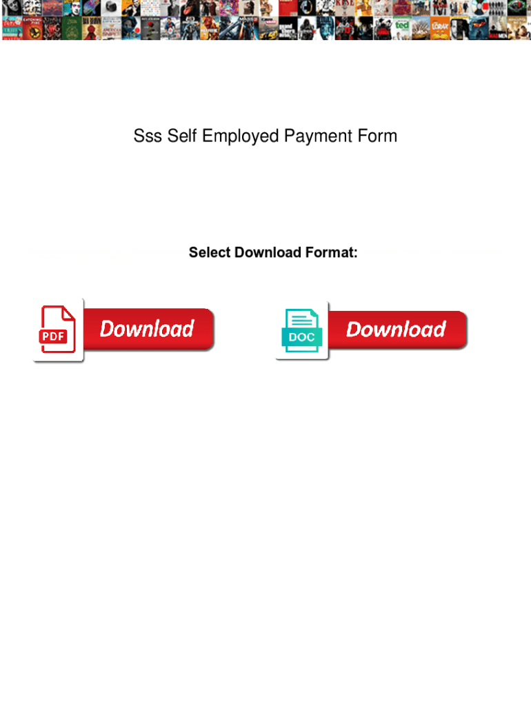 Fillable Online Sss Self Employed Payment Form. Sss Self Employed ... Fillable Online Sss Self Employed Payment Form. Sss Self Employed ...