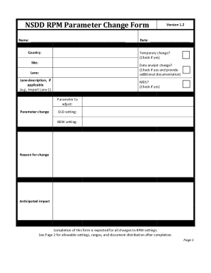 Fillable Online FORM: Temporary Change Application Fax Email Print ...