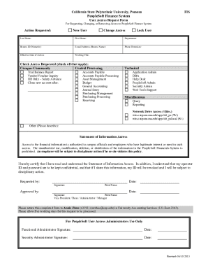 Fillable Online Completing a Finance Delegation of Authority Request ...