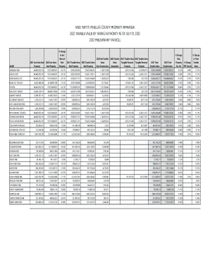 Fillable Online Property appraiser releases preliminary tax roll - JWB ...