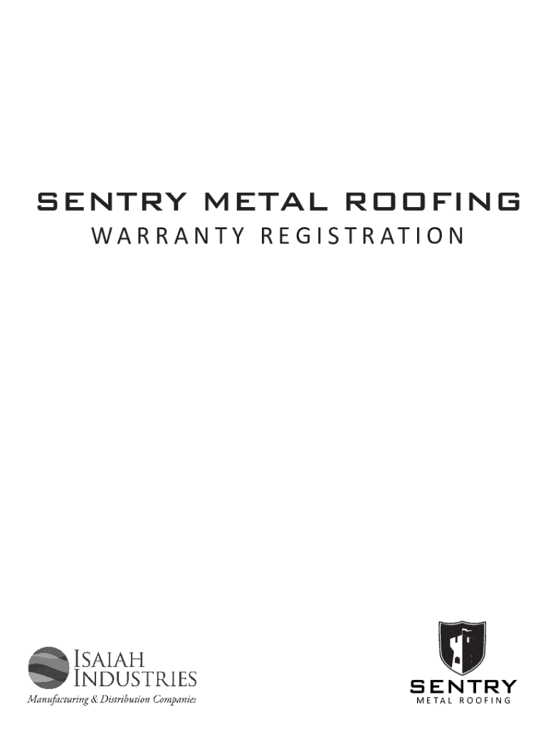 Fillable Online Sentry Slate - Metal Slate Roof System - Best Buy ...