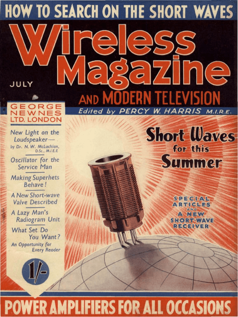 Fillable Online "Wireless Magazine" Blueprint Service Fax Email Print ...