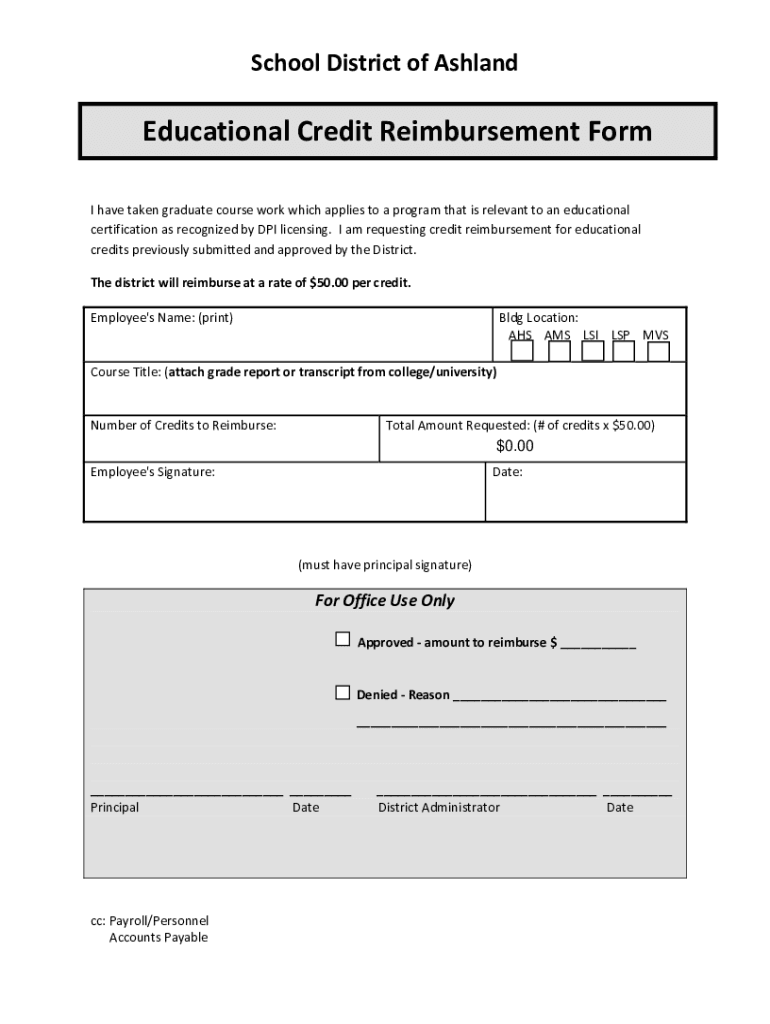 Fillable Online Employer Tuition Reimbursement Explained Fax Email ...