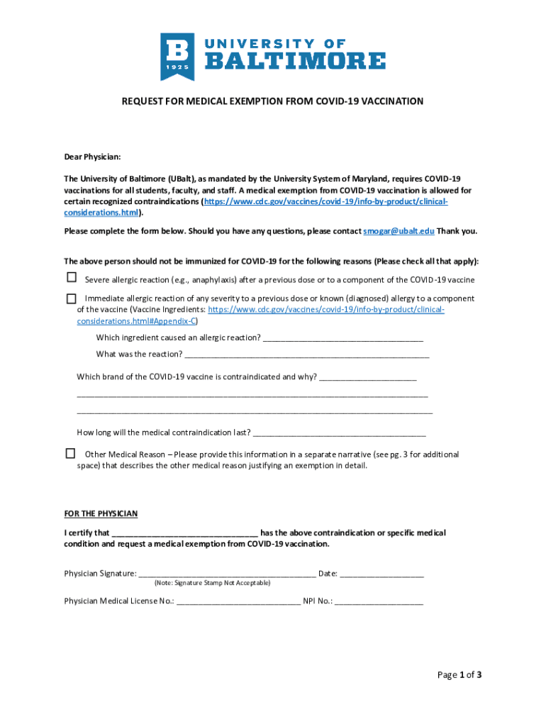 Fillable Online The University of Maryland, Baltimore County is ...