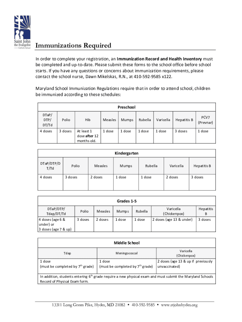 Fillable Online Student Immunization Requirements - Louisiana State ... Fax Email Print - pdfFiller