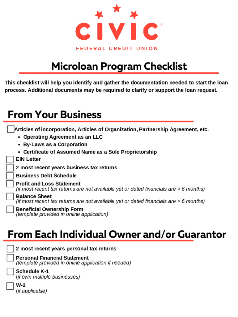 Fillable Online WDI Microloan Program Intake Form Fax Email Print ...
