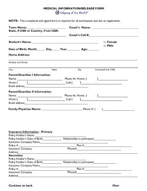 Fillable Online Medical-Information-Release-form.pdf Fax Email Print - pdfFiller