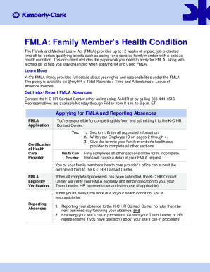 Fillable Online Qualifying Reasons for FMLA Leave Fax Email Print ...