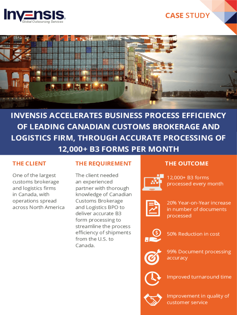Fillable Online B3 Forms Generation Services Case StudyCanadian ...