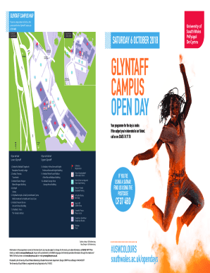 Fillable Online Glyntaff Campus Map and Guide - NET Fax Email Print ...