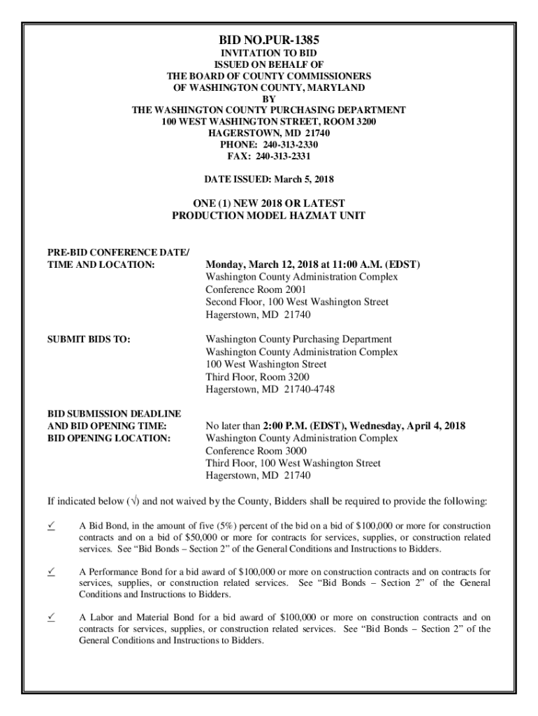 Fillable Online Unit Price Contract for Nursing and Special Education ...