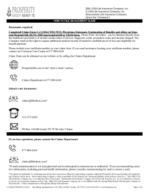 Fillable Online Completed Claim Form C-CLMACWECW23, Physicians ... Fax ...