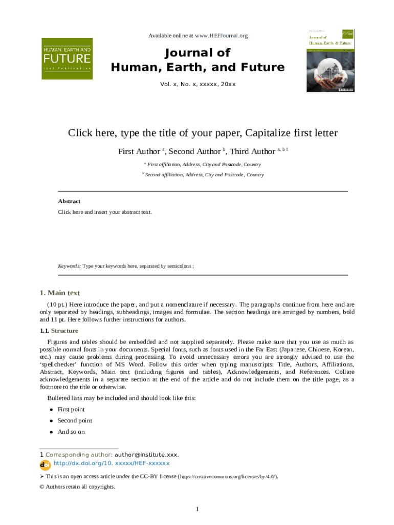 The Wildlife Society - Wiley Doc Template | pdfFiller