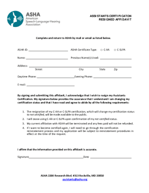 Fillable Online Instructions for Speech-Language Pathologist License ...