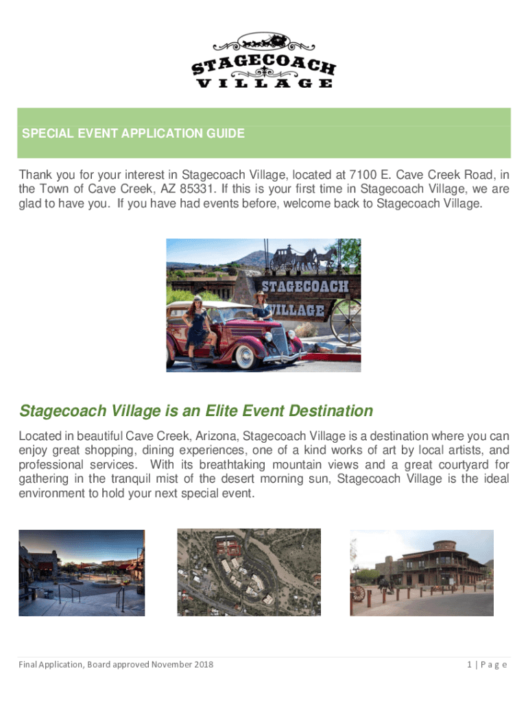 Fillable Online special event application guide Fax Email Print - pdfFiller