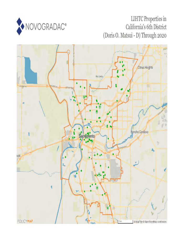 Fillable Online Doris O. Matsui - District Map Fax Email Print - pdfFiller