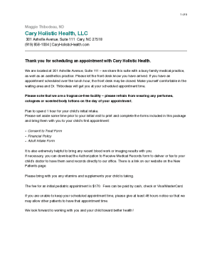 Fillable Online CHH-Child-Intake-Form Fax Email Print - pdfFiller