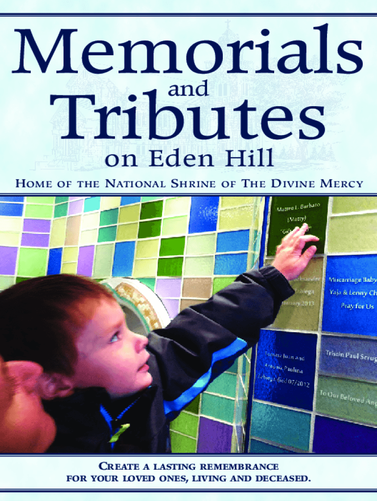 Fillable Online 10 Ways to Pay Tribute to a Loved One Fax Email Print ...