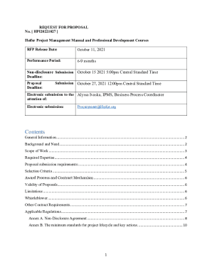 Fillable Online Request for Proposal (RFP) for Data Collection for ...