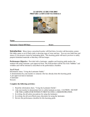 Fillable Online How to Assemble a File Folder Game at Home Fax Email ...