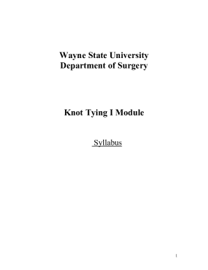 Fillable Online Transfer to Wayne State University Fax Email Print - pdfFiller