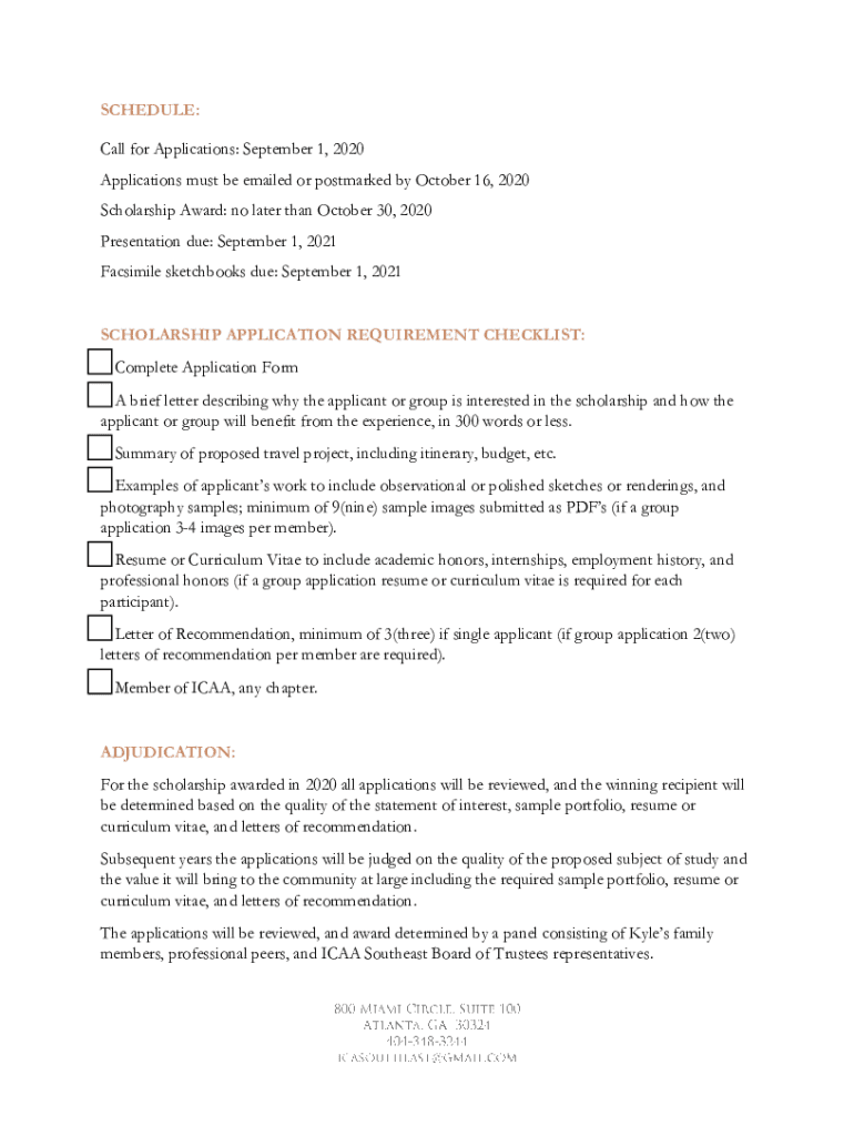 Fillable Online Applications are now being accepted for the Kyle Danley ...