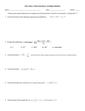 Fillable Online schoolwires henry k12 ga Unit 2 Quiz 1: Basic ...