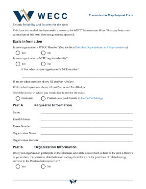 Fillable Online Transmission Map Request Form.pdf Fax Email Print ...