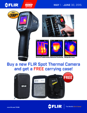 Fillable Online Buy a new FLIR Spot Thermal Camera and get a FREE ...