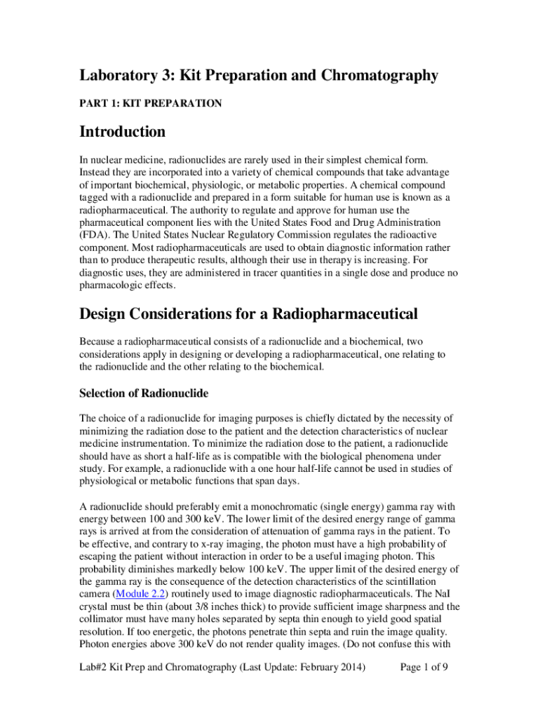 Fillable Online The chemical tool-kit for molecular imaging with ...