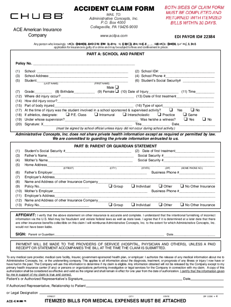 Fillable Online CA k-12(06) Acc. claim .qxd Fax Email Print - pdfFiller