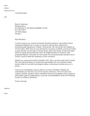 Fillable Online aanhef brief Fax Email Print - pdfFiller