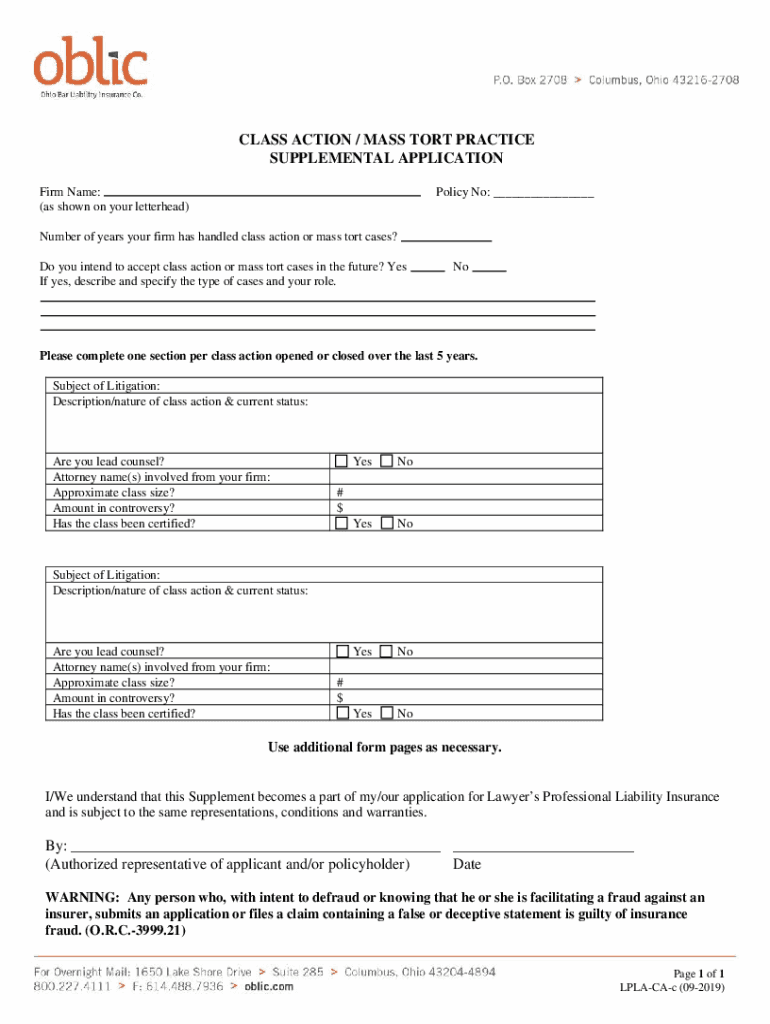 Fillable Online CALIFORNIA APPLICATION FOR A CLAIMS-MADE ... - EBView ...