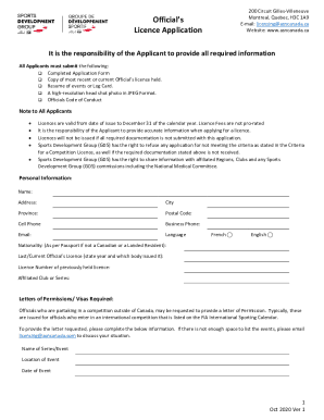 Fillable Online The Team - Formula 1 Grand Prix du Canada Fax Email ...