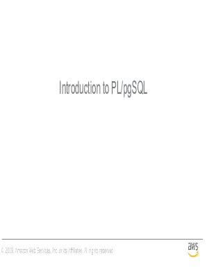 Fillable Online Build high-performance functions in Rust on Amazon RDS for ... Fax Email Print ...