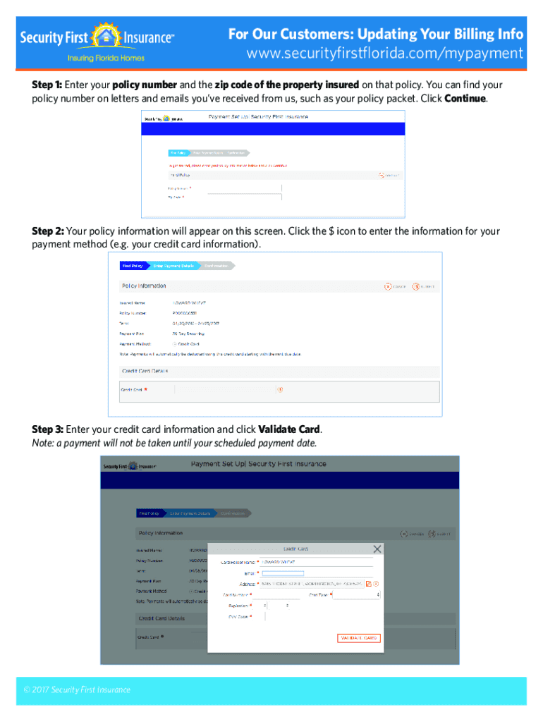 Fillable Online For Our Customers: Updating Your Billing Info Fax Email Print - pdfFiller