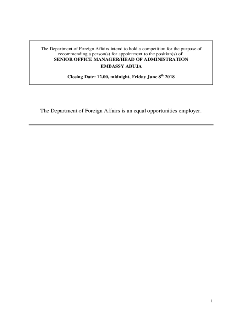 Fillable Online Guide to the Senior Executive Service Fax Email Print ...