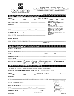 Fillable Online COURI CENTER Fax Email Print - pdfFiller