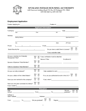 Fillable Online Apply for a Position Form Template Fax Email Print - pdfFiller