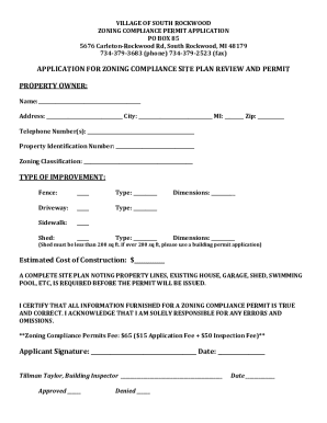 Fillable Online Building and Safety - Permits Applications and Forms ...