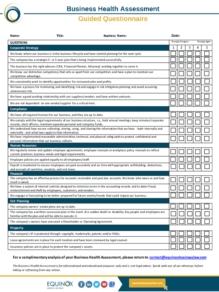 Fillable Online Form-Business Health Assessment Tool (00057632).DOCX ...