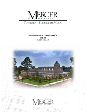 Fillable Online music mercer Mercer School of Music produces record to ...