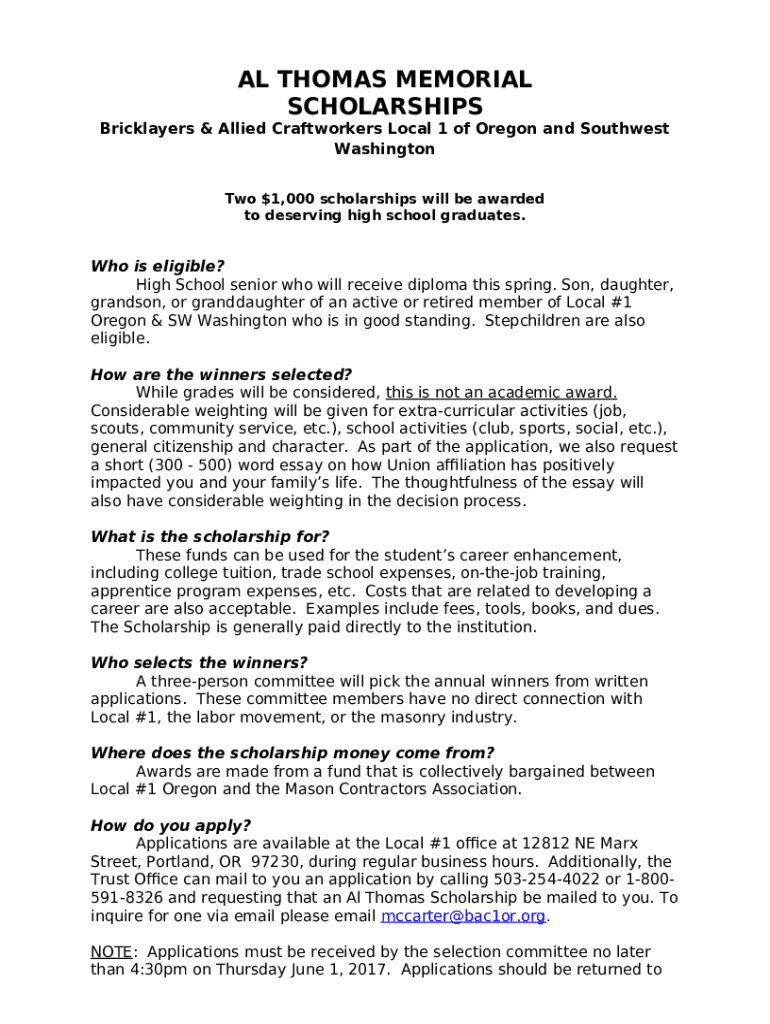 List of SPDC Scholarships - School of Planning, Design and ... Doc ...